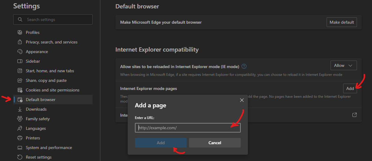 Enable Internet Explorer Mode – Adelanto Elementary School District