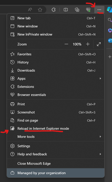 Enable Internet Explorer Mode – Adelanto Elementary School District